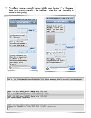 Honor Code Violations | PDF