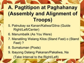 Honor guard( mbs ) | PPTX