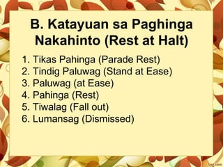 Honor guard( mbs ) | PPTX