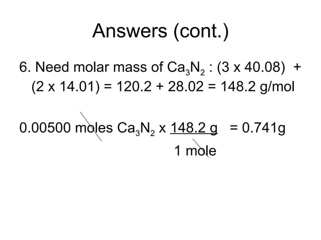 Honors1011 molar mass and percent composition | PPT | Chemistry | Science