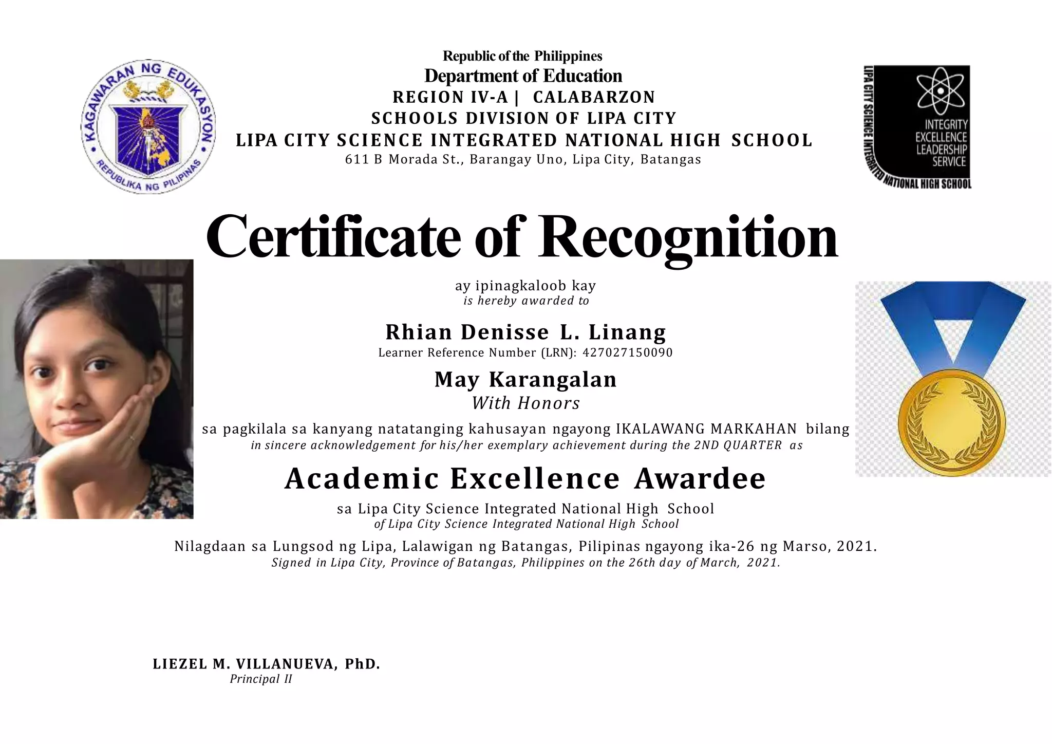 Honors 2nd Quarter.pptx