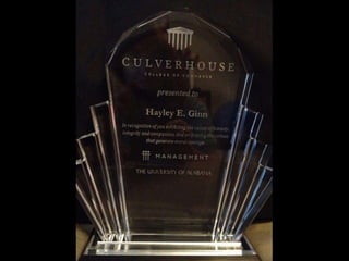 UA Honors and awards | PPTX