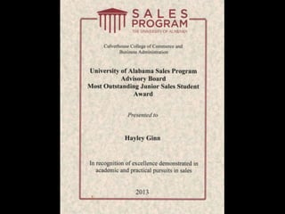 UA Honors and awards | PPTX