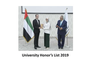 Honors and awards | PPT