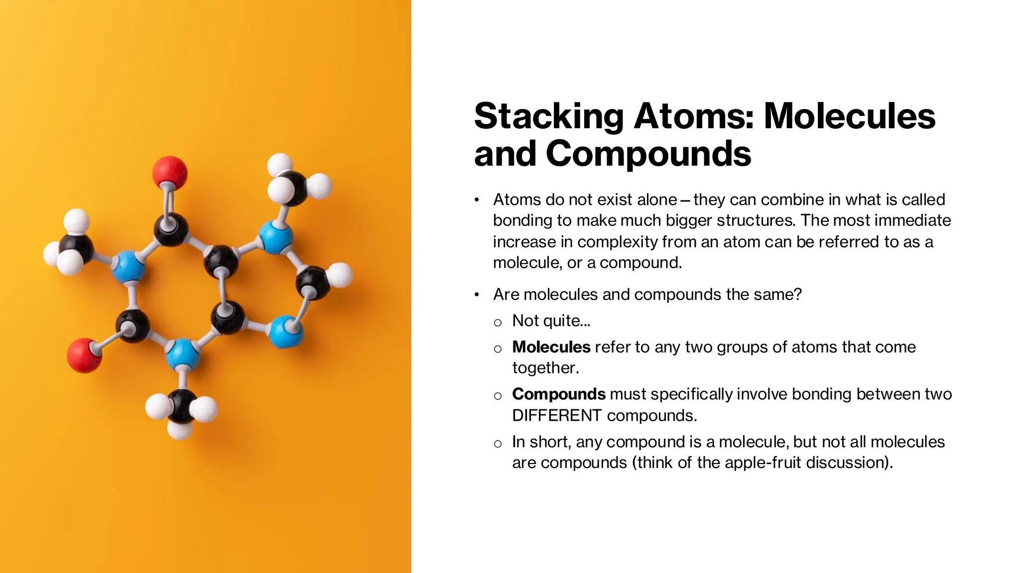 Honors Chemistry Unit 1 Session 1- Atoms and Elements. | PDF