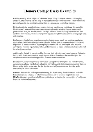 Honors College Essay Examples.pdf