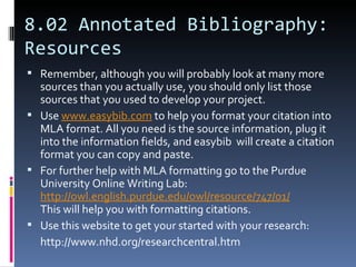 Honor’s research project overview | PPT