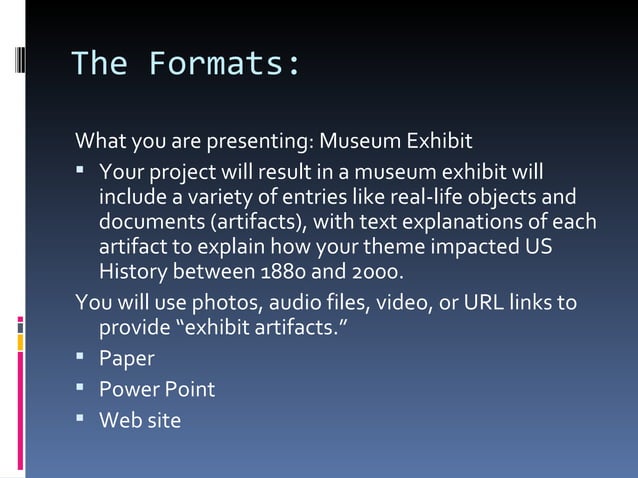 Honor’s research project overview | PPT