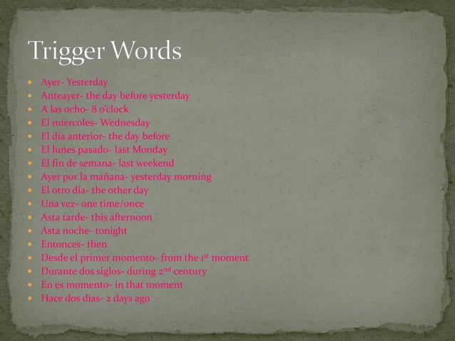 Honors Spanish 4 Grammar Book | PDF