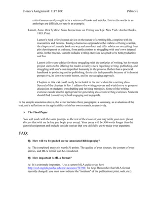 Honors student assignment | PDF