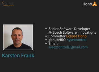 Eclipse Hono - Command and Control | PDF