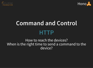 Eclipse Hono - Command and Control | PDF