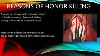 Honour killing 2019 | PPTX