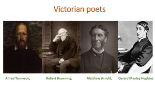 Honours 3rd year victorian poetry | PPT