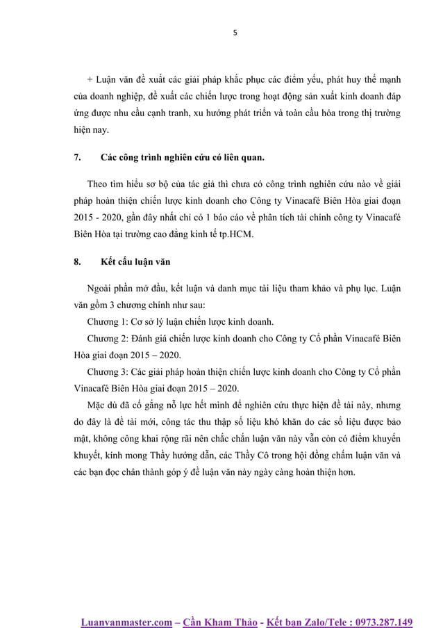 Hoàn thiện chiến lược kinh doanh cho Công ty Vinacafé Biên Hòa giai đoạn 2015 – 2020.docx