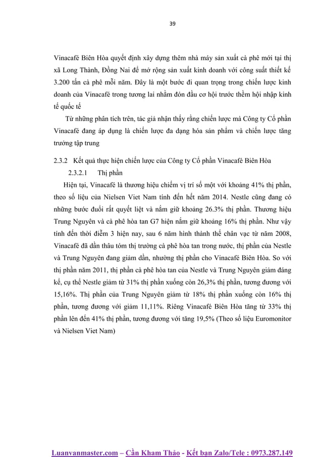 Hoàn thiện chiến lược kinh doanh cho Công ty Vinacafé Biên Hòa giai đoạn 2015 – 2020.docx
