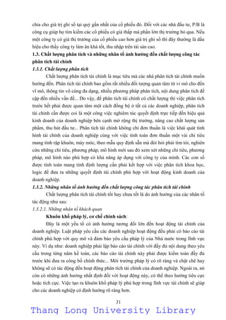 Đề tài phân tích tài chính công ty Rạng Đông, ĐIỂM 8 | PDF