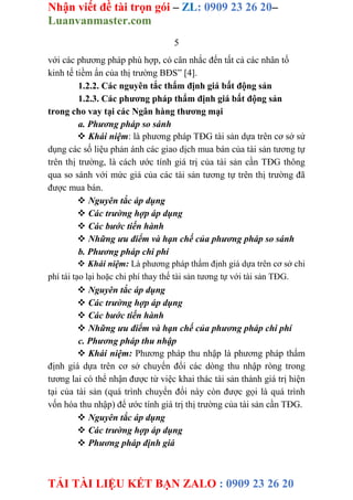 Hoàn Thiện Công Tác Thẩm Định Giá Bất Động Sản Trong Cho Vay Tại Ngân Hàng Thương Mại Cổ Phần ...
