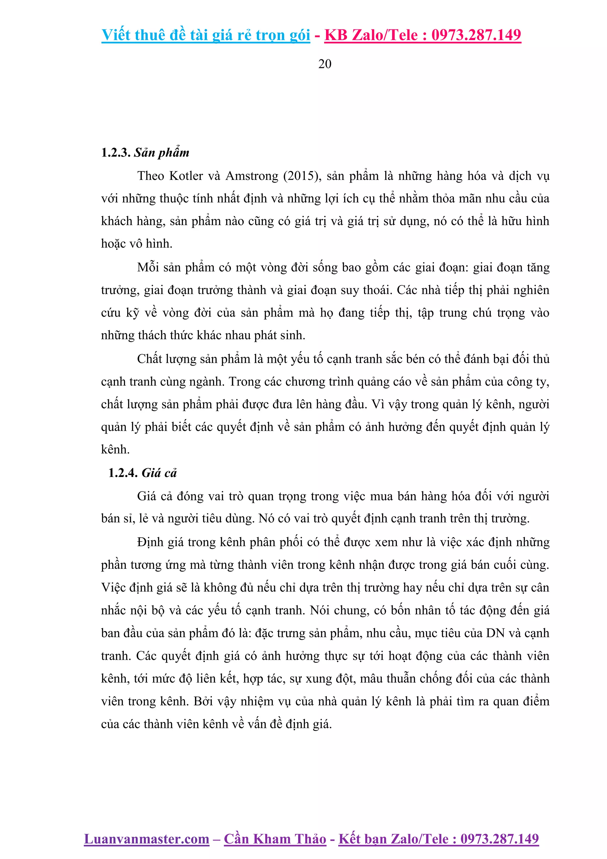 Hoàn Thiện Hoạt Động Quản Trị Kênh Phân Phối Sản Phẩm Của Công Ty Dược Phẩm Imexpharm.doc