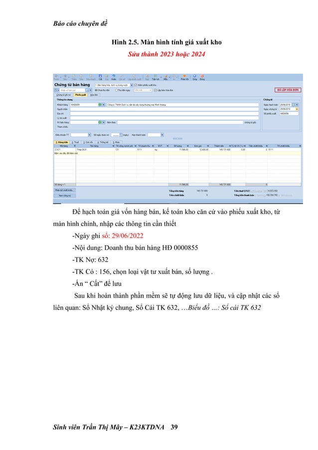 HOÀN THIỆN KẾ TOÁN BÁN HÀNG VÀ XÁC ĐỊNH KẾT QUẢ BÁN HÀNG TẠI CÔNG TY TNHH THƯƠNG MẠI VŨ | DOCX