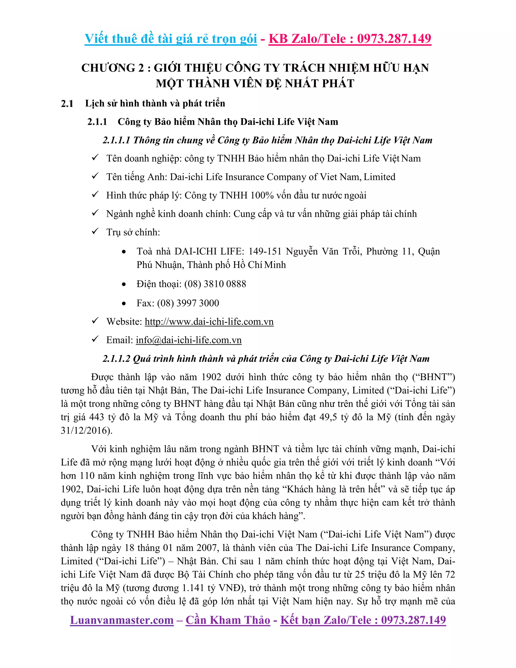 Hoàn Thiện Quy Trình Bán Bảo Hiểm Nhân Thọ Dai-Ichi Life.docx