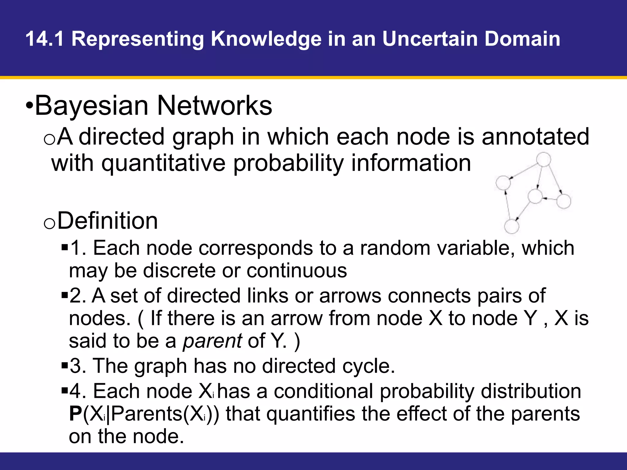 Probabilistic Reasoning | PPTX | Computer Networking | Computing