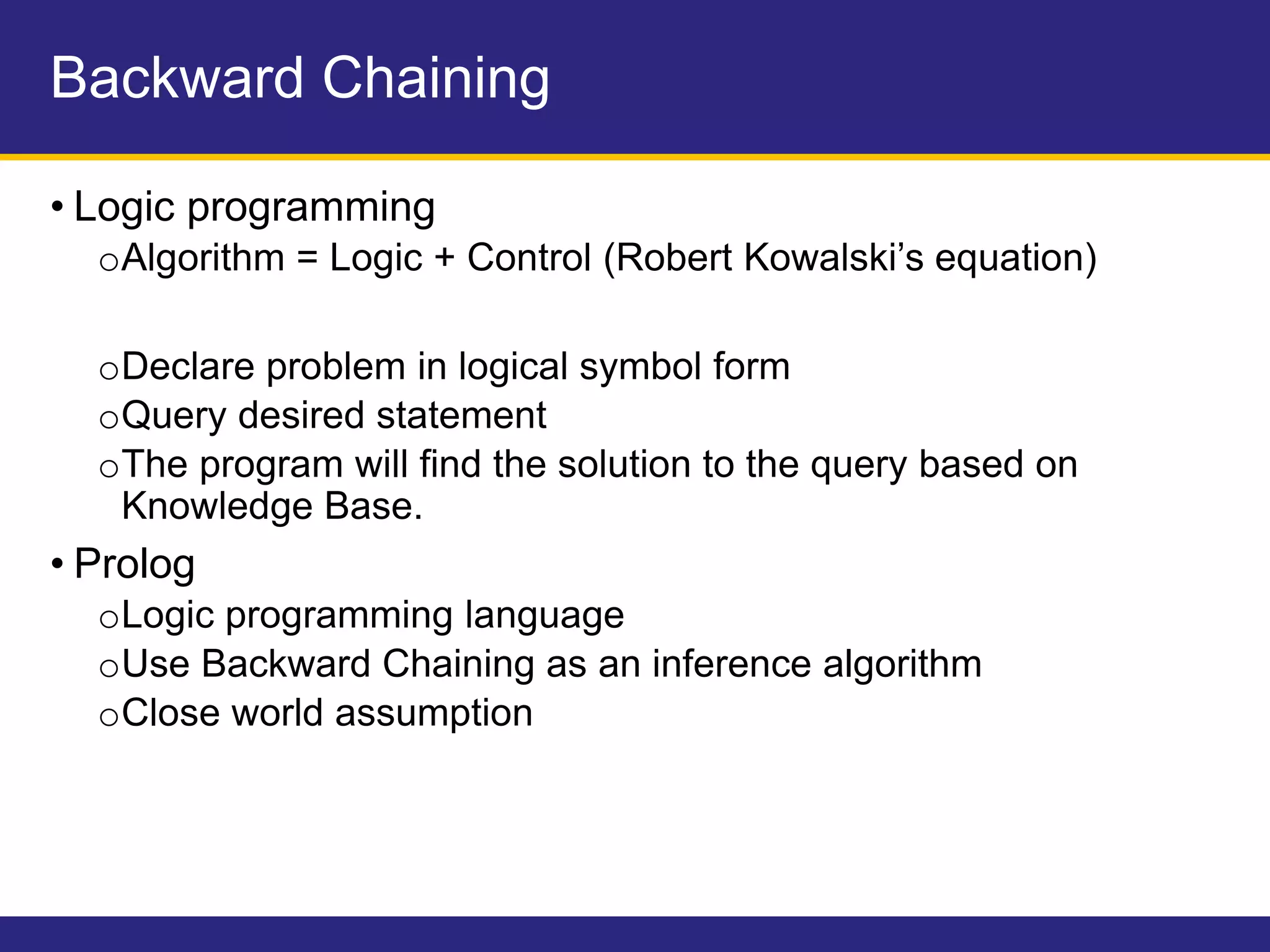 Inference in First-Order Logic | PPTX