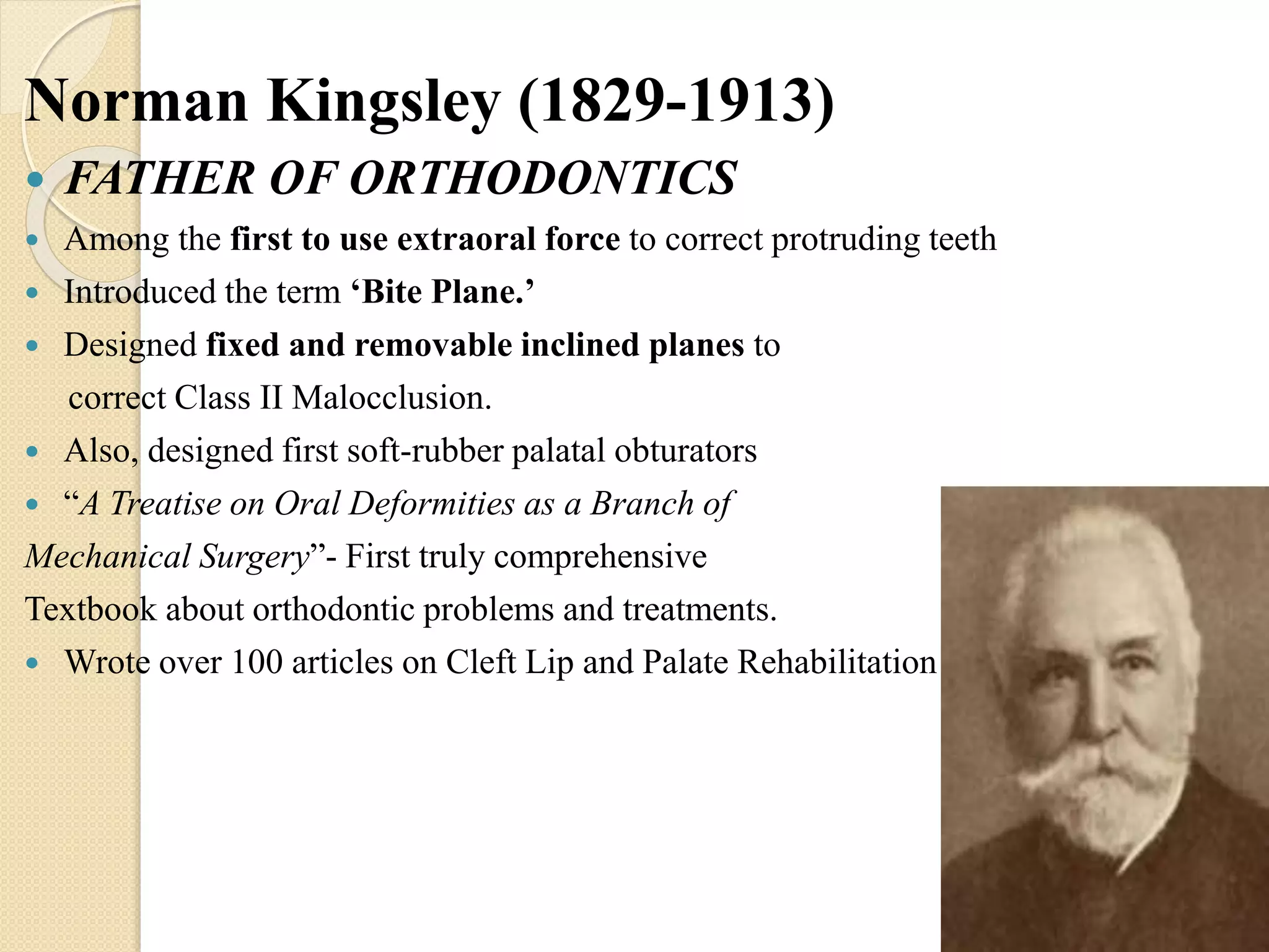 History Of Orthodontics | PPTX