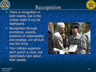 Hooah Army Officers Corporate America Primer | PPT