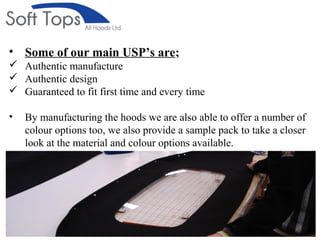 Hood manufacturing | PPT | Convertible | Auto Body Styles