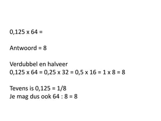 WisCAT Hoofdrekenen Opgaven Pabo Oefenen | PPTX