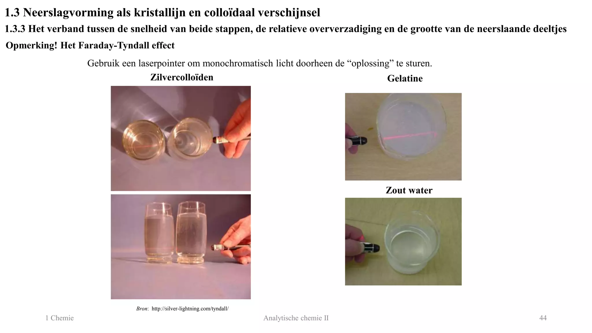 Hoofdstuk1 - Oplosbaarheid en neerslagvorming | PPTX