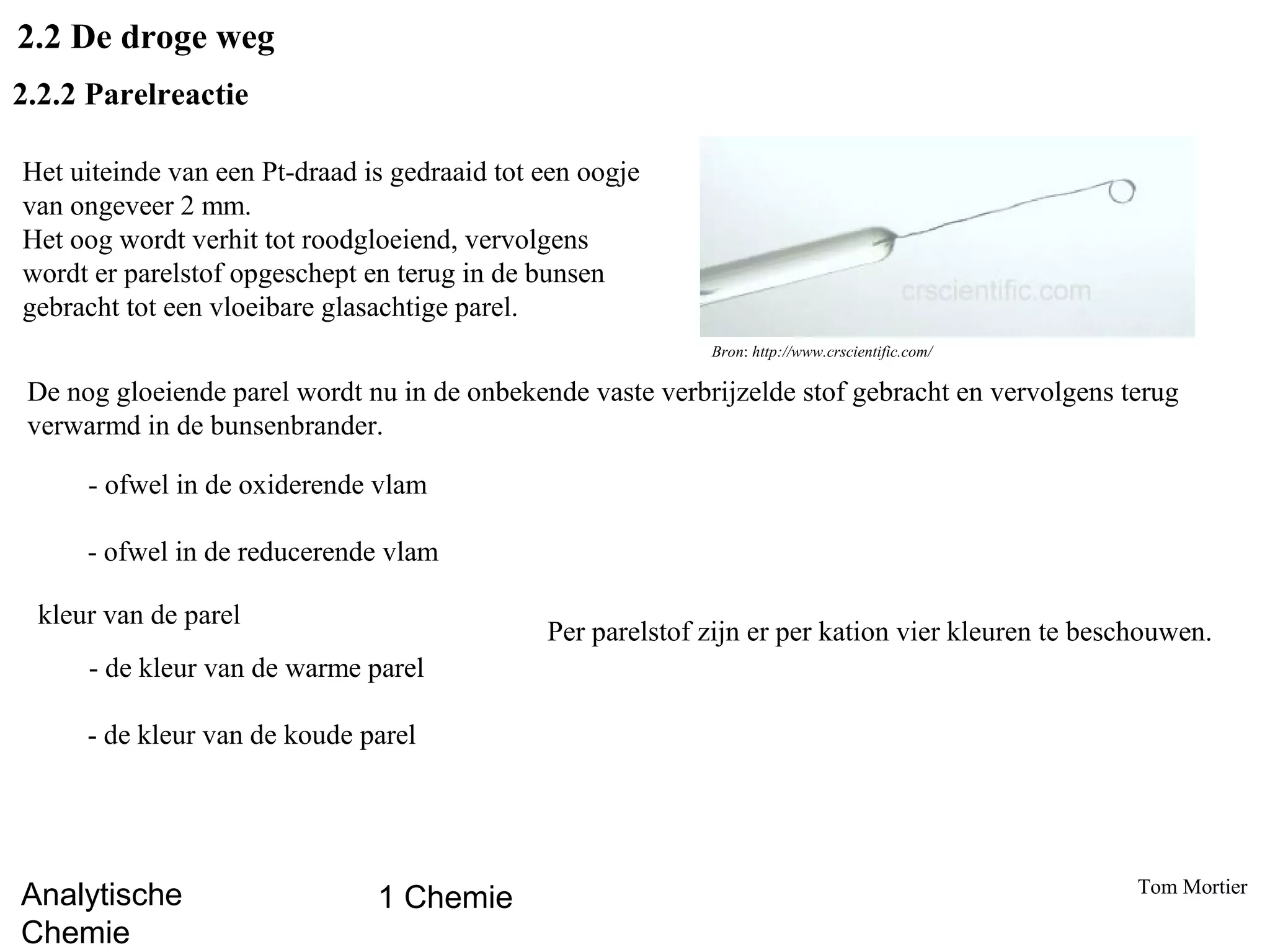 Hoofdstuk 2 - De onbekende is in vaste toestand | PPT
