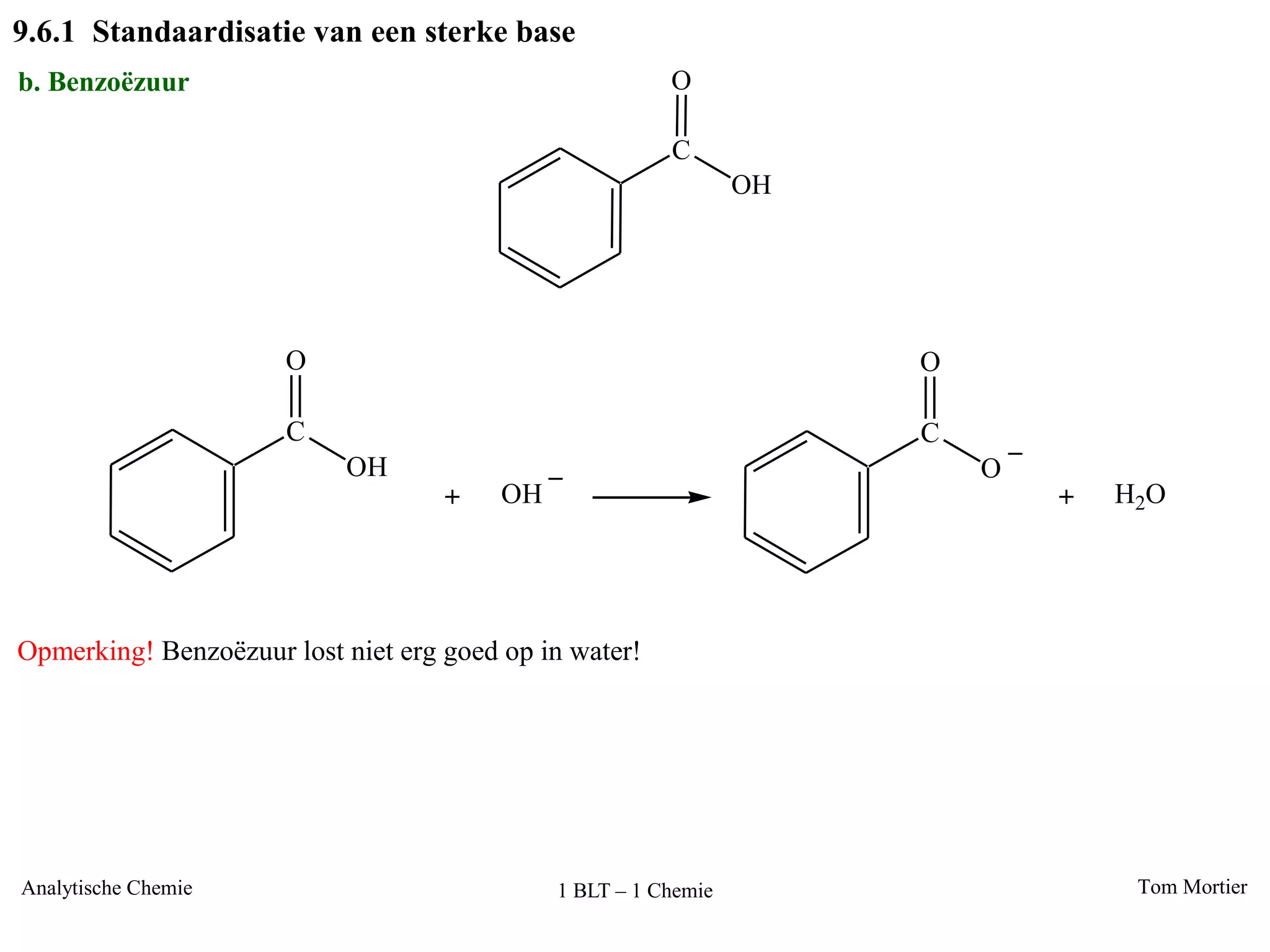 Zuur-base titraties - Deel I | PPT