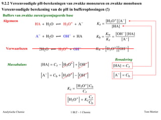 Zuur-base titraties - Deel I | PPT