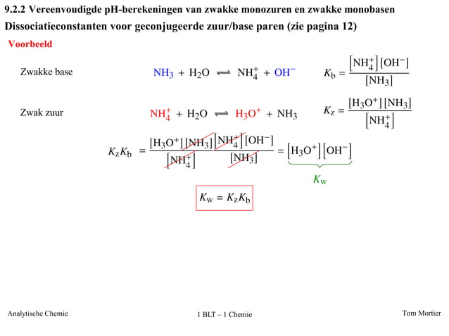 Zuur-base titraties - Deel I | PPT
