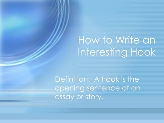 Hook | PPT | Christianity | Religion & Spirituality