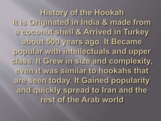 Hookah | PPTX