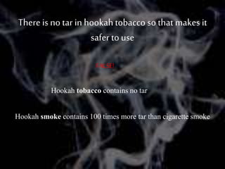 Shisha/hookah and its deadly effects on us by Mahboob ali khan ,MHA ...