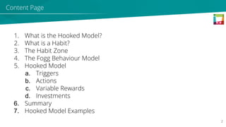 Hooked model pres. - VMBL | PPT