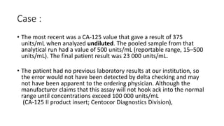 Hook effect | PPTX | Chemistry | Science
