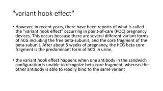 Hook effect | PPT
