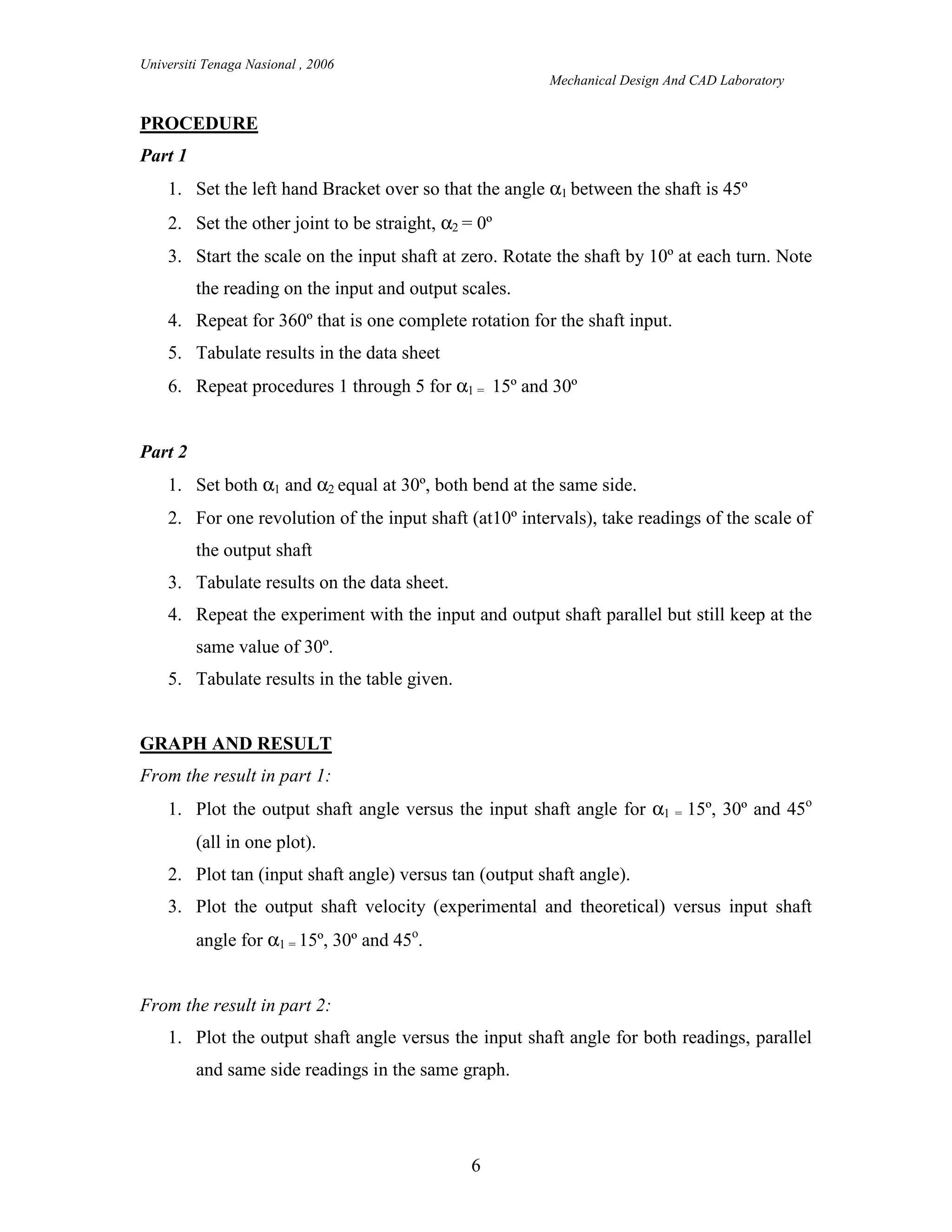 Universal Coupling Experiment | PDF
