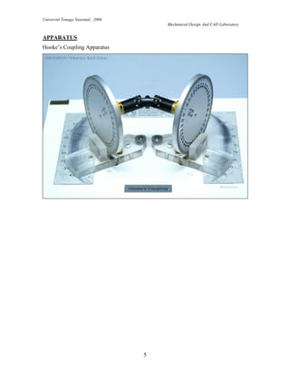 Universal Coupling Experiment | PDF