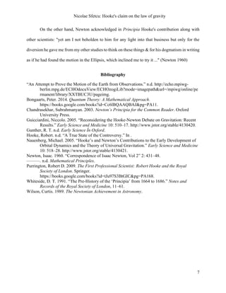Hooke's claim on the law of gravity | PDF