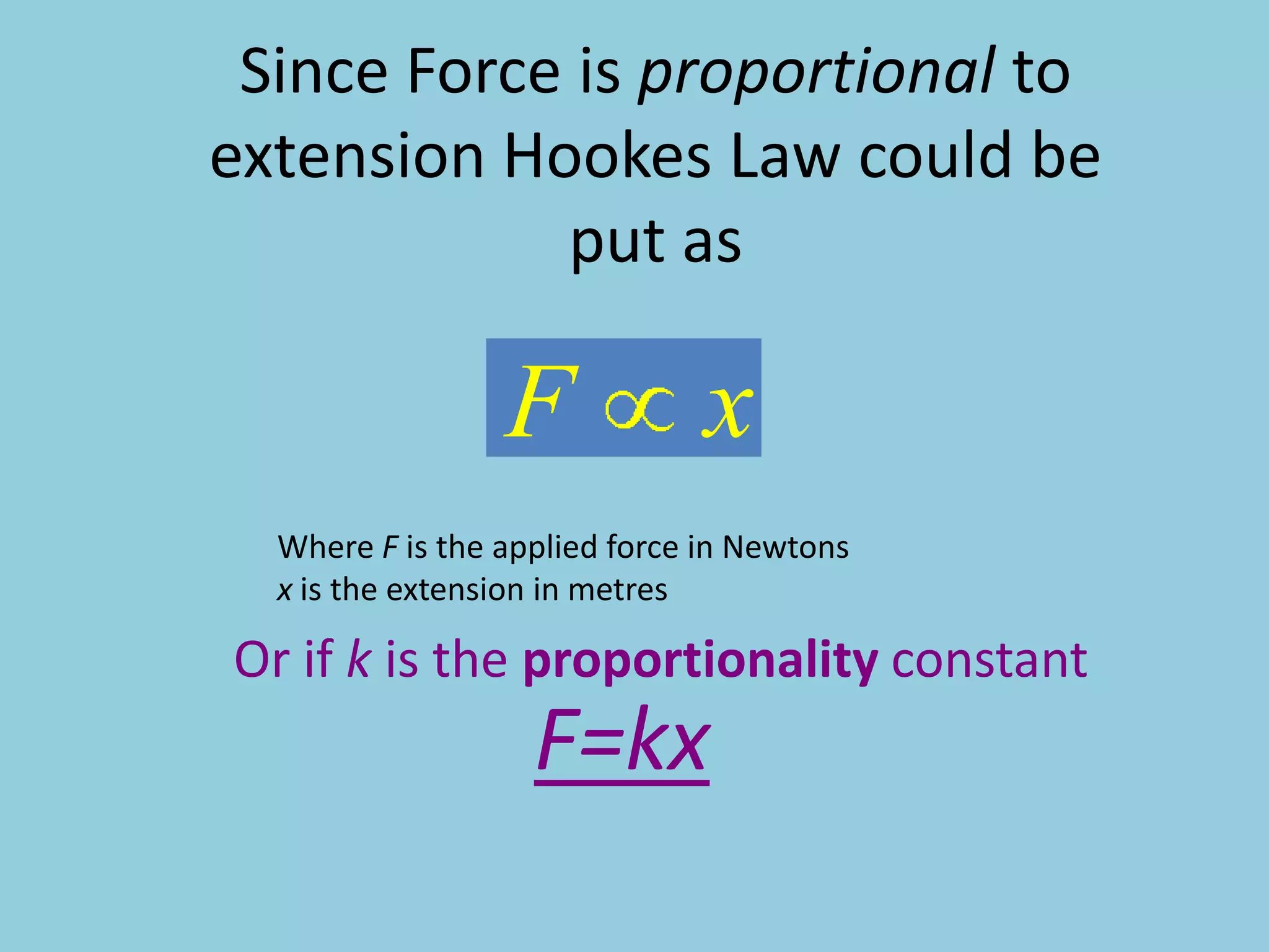 Hookes law | PPTX