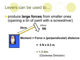 Hooke's law and Moments | PPT