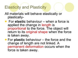 Hooke's law and Moments | PPT