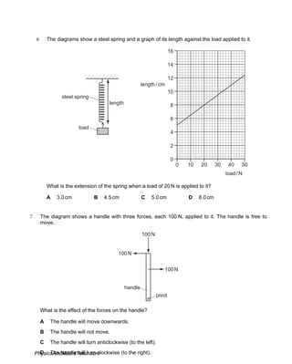 Hooke's Law (Multiple Choice) QP.pdf