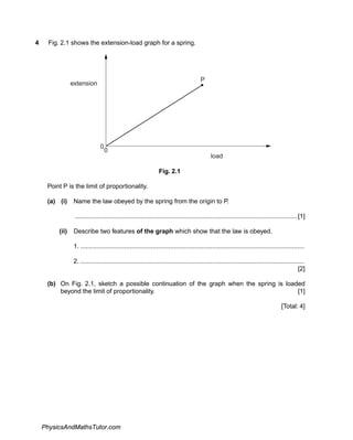 Hooke's Law QP.pdf